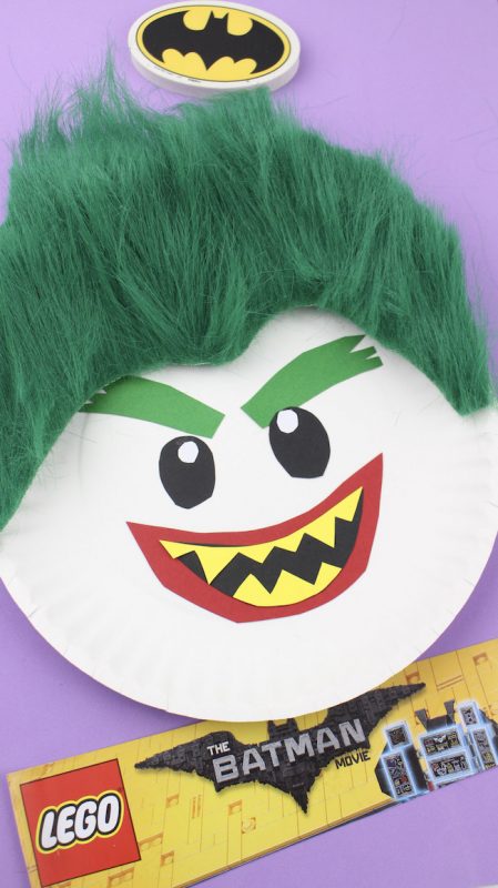 The Joker Paper Plate Craft Tutorial | Just Plum Crazy