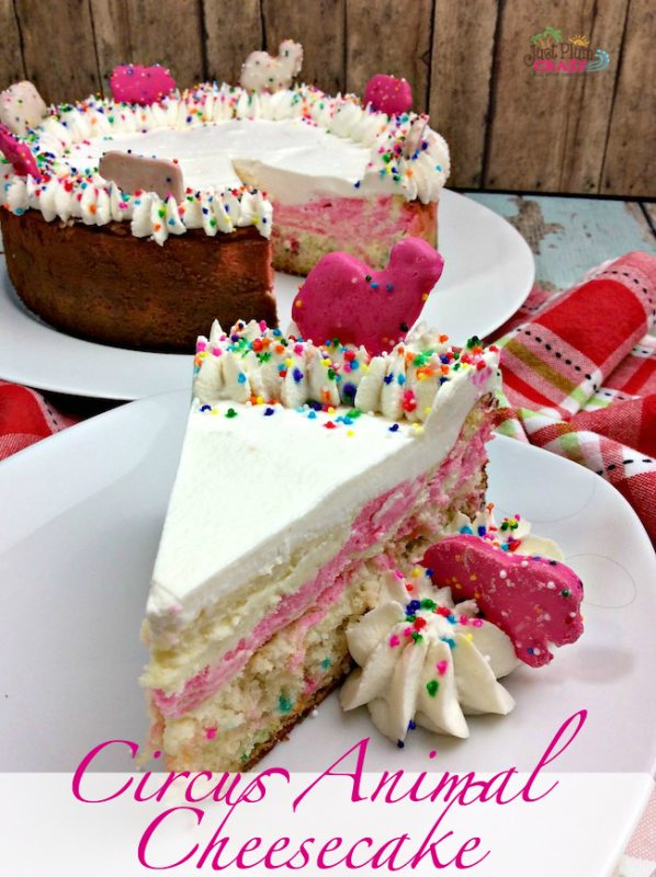 Circus Animal Cheesecake Recipe From Just Plum Crazy