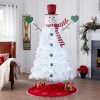 Snowman Christmas Tree - DIY For Under $50!